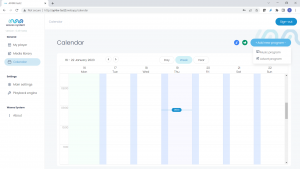 AP420 - Professional background music and message player