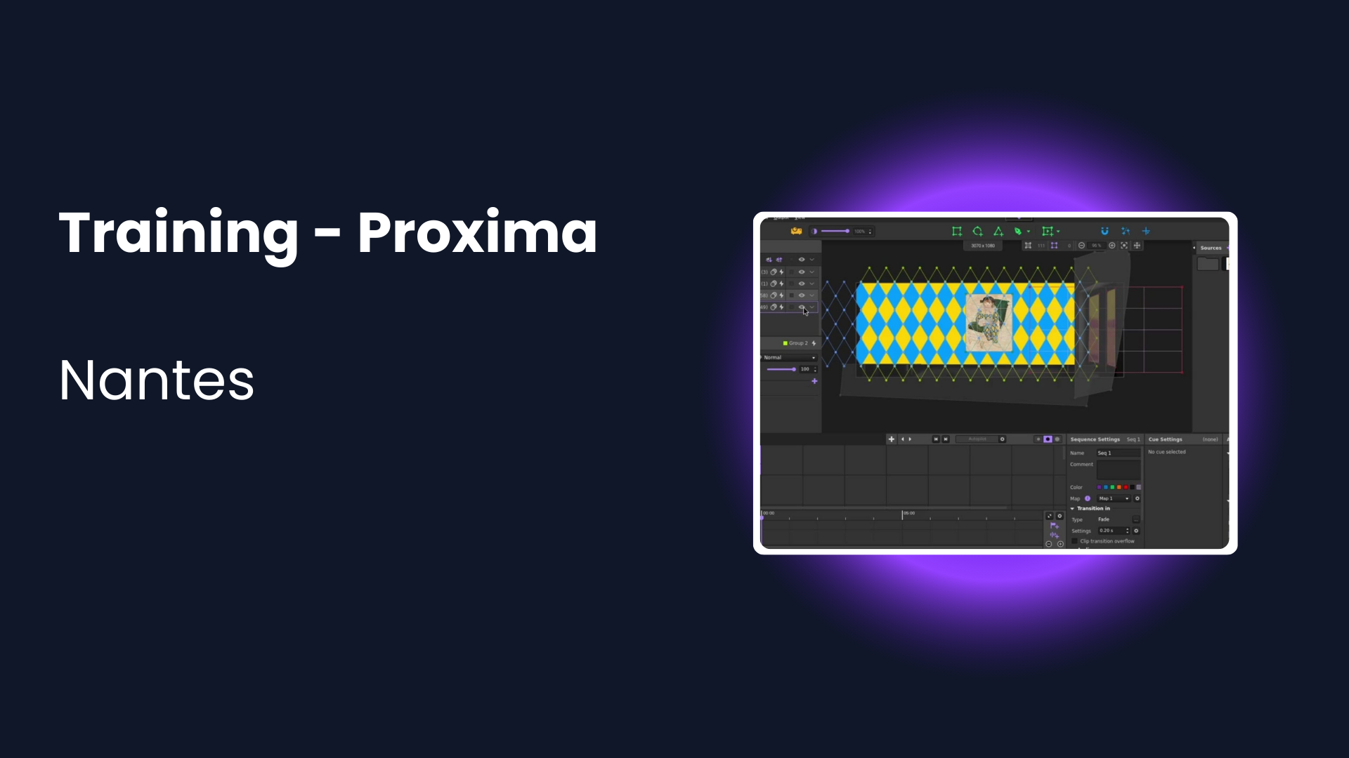 Find out about our training courses dedicated to our Proxima media server.
